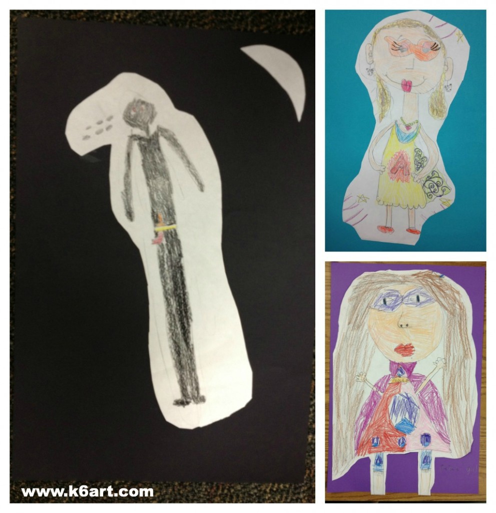 Super Hero Self-Portraits - K - 6 ArtK – 6 Art
